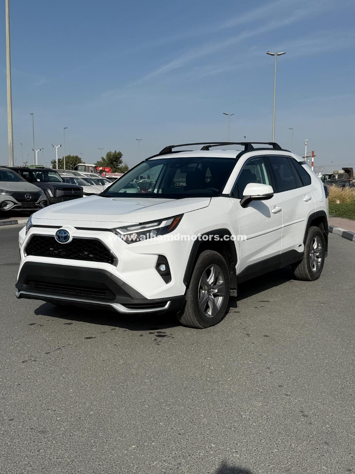 TOYOTA RAV 4 2024 WHITE 4WD AT PETROL HYBRID = LEFT HAND - Alhamd ...