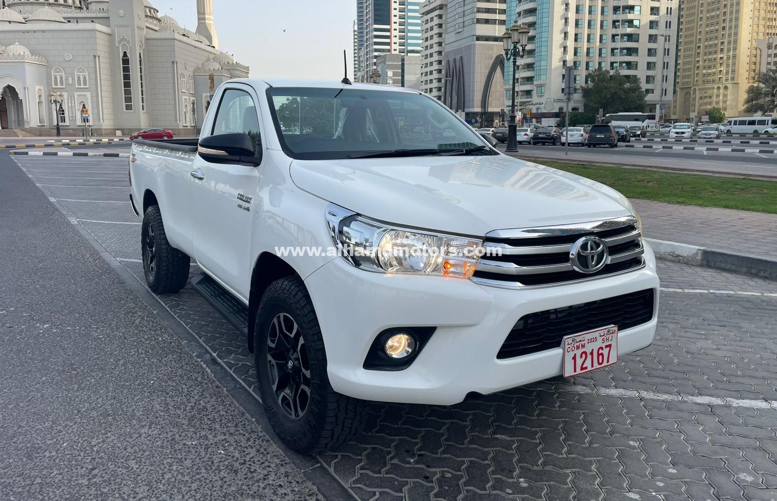 TOYOTA HILUX SINGLE CABIN 2017 WHITE 4WD MT DIESEL = RIGHT HAND ...