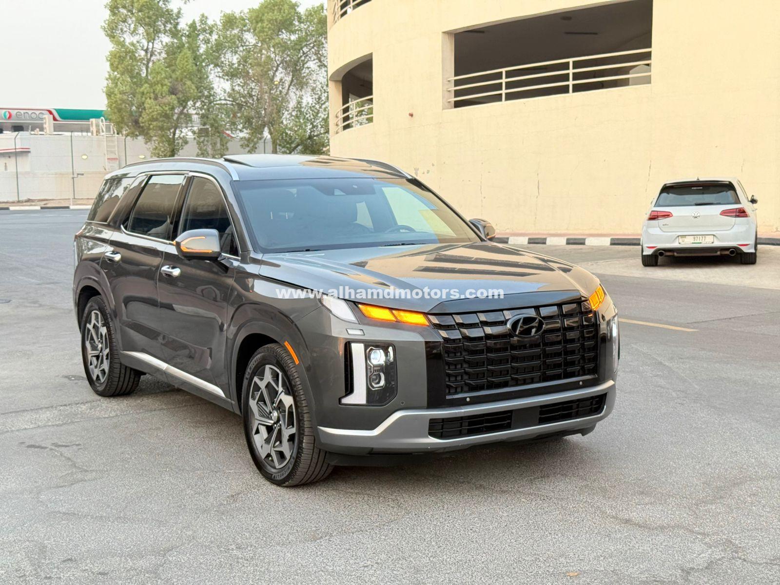 HYUNDAI PALISADE 2021 GREY 4WD AT PETROL = LEFT HAND - Alhamd Motors FZCO